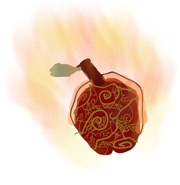Fire apple - ibisPaint