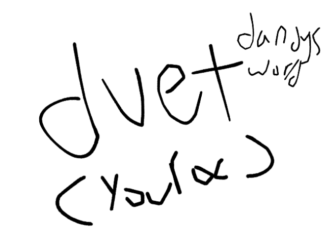 duet ur oc dandy's world - ibisPaint