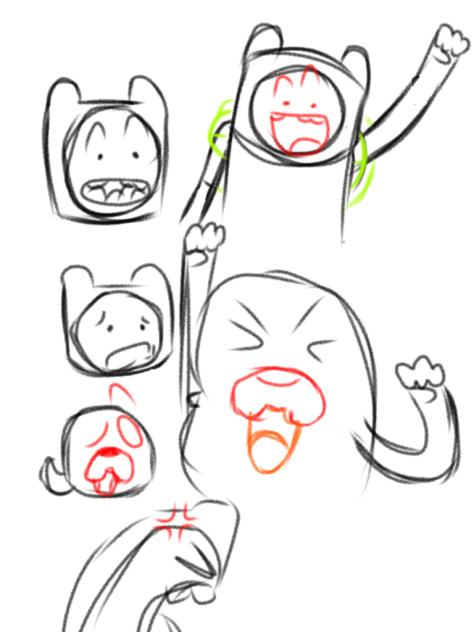 Finn And Jake Drawings - ibisPaint