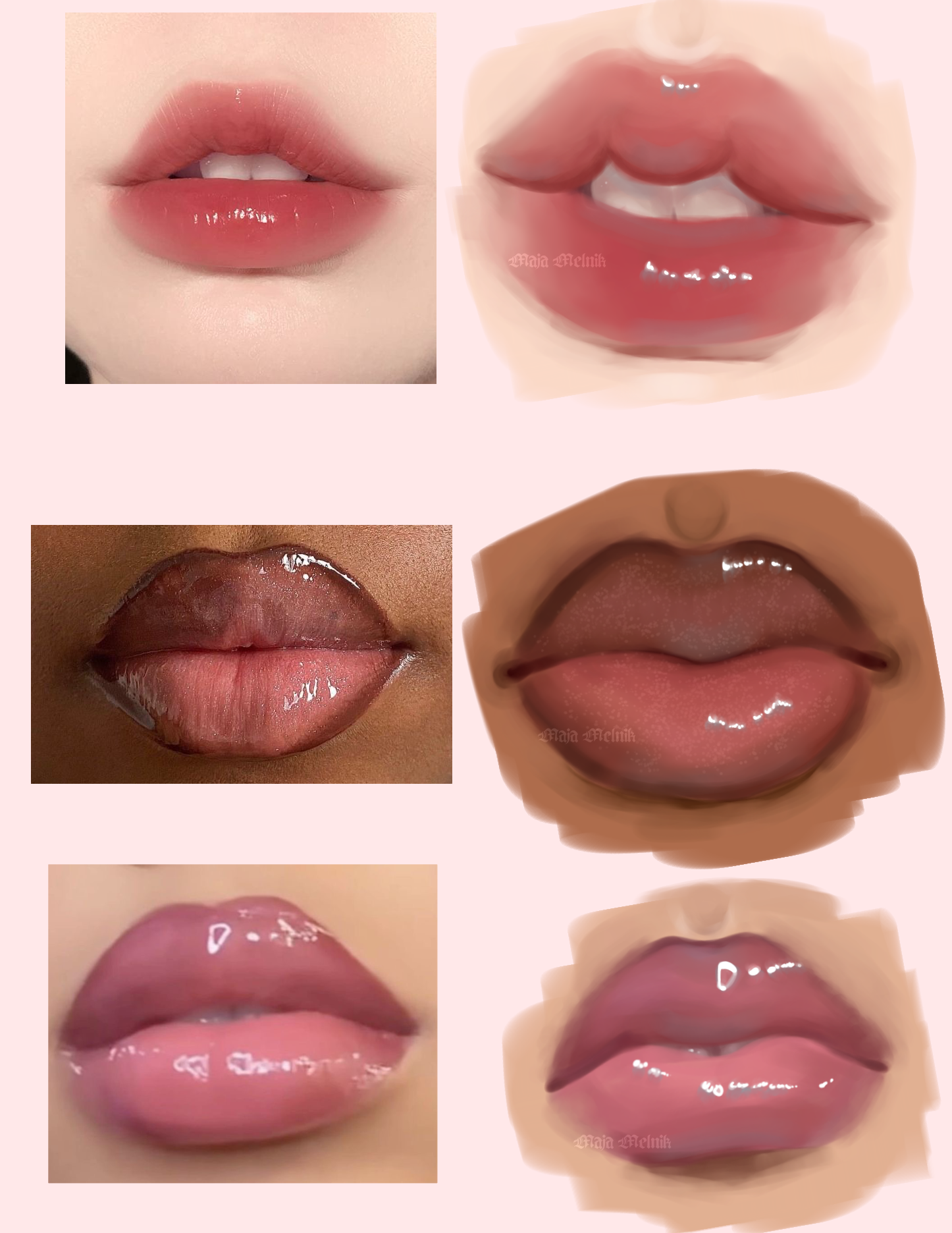 Lip study 💋 - ibisPaint