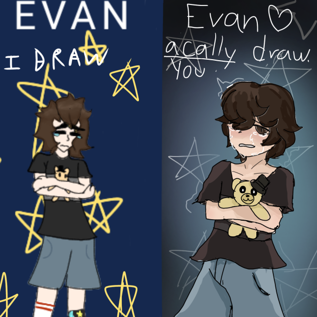 evan,c.c,chris!! afton!! - ibisPaint