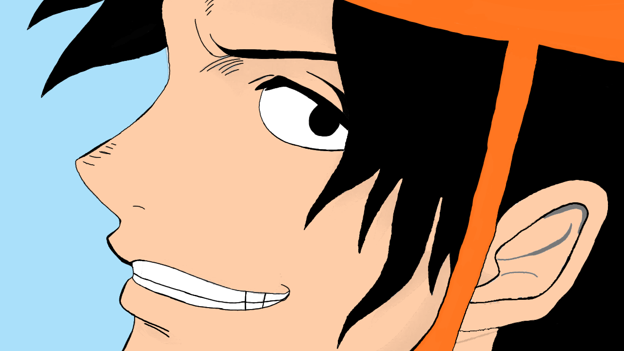 one Piece Ace - ibisPaint
