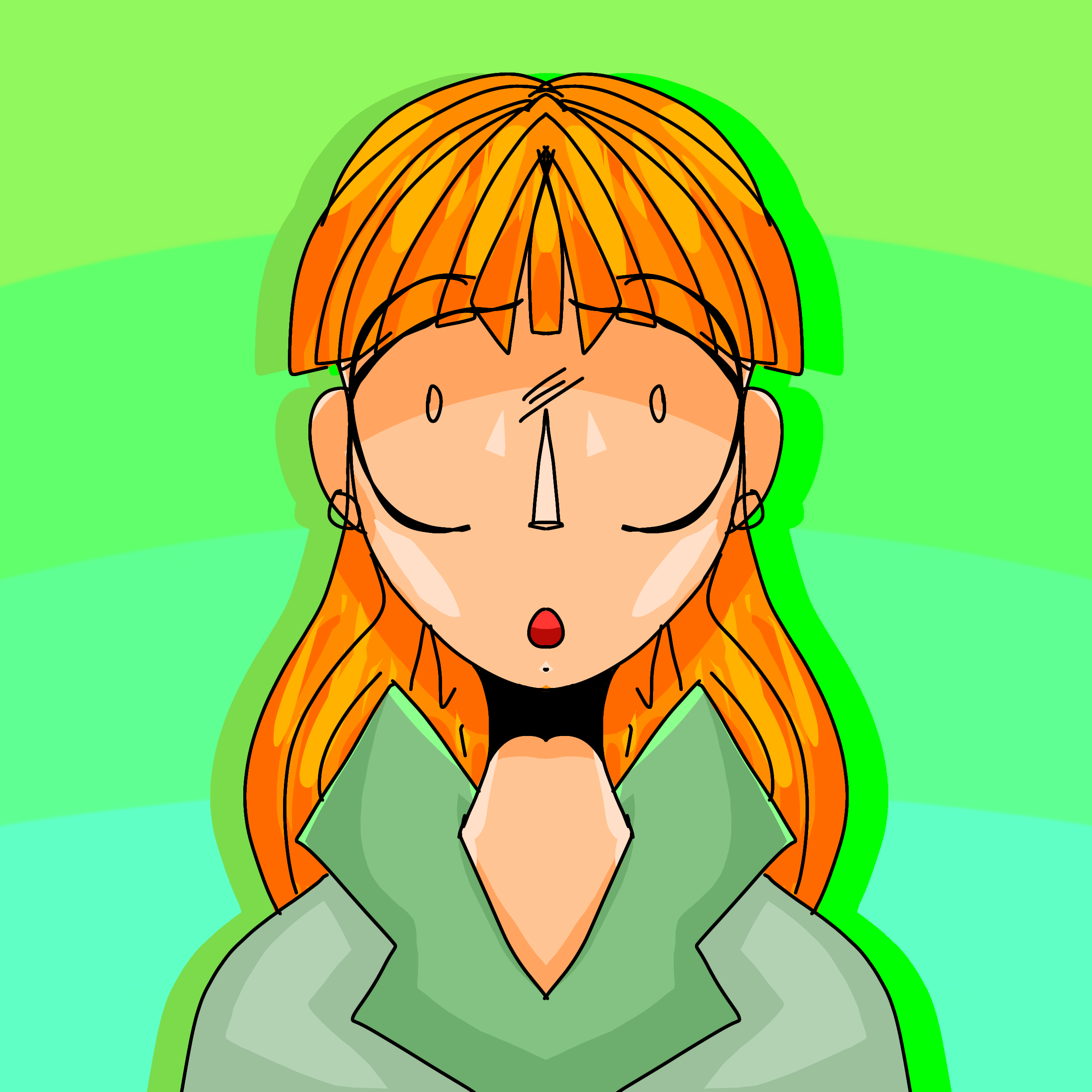 ginger human practice! - ibisPaint