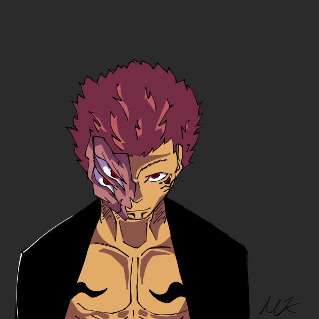 True form sukuna - ibisPaint