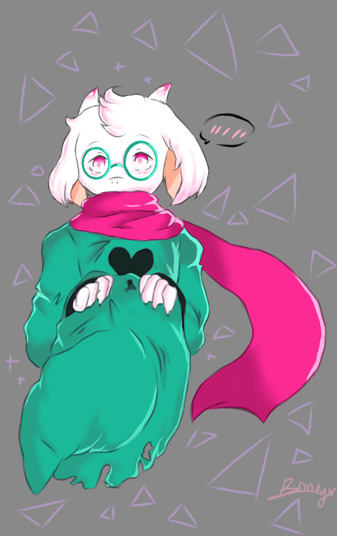 Ralsei Deltarune Practice - ibisPaint