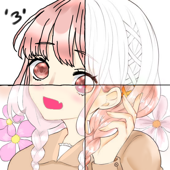 Coloring collab - ibisPaint