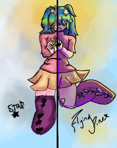 Collab with star - ibisPaint