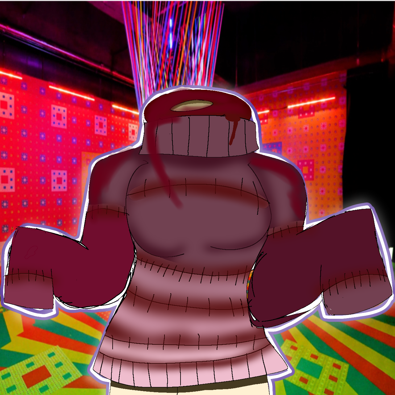 Weirdcore oc -headless- new pfp - ibisPaint