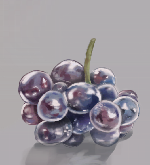 Yum Yum Grapes - ibisPaint