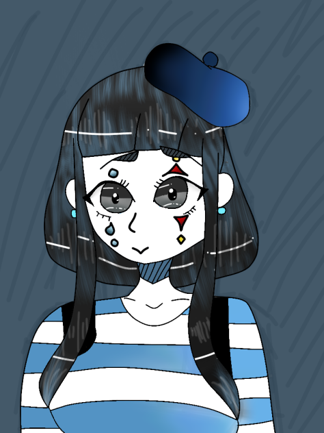 blue mime 🦋 - ibisPaint