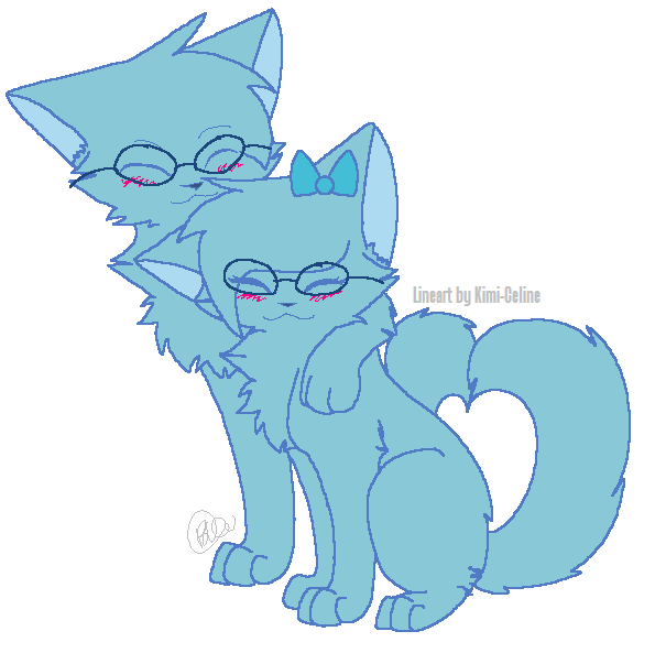 Sniffles and Snuffles as a Cat - ibisPaint