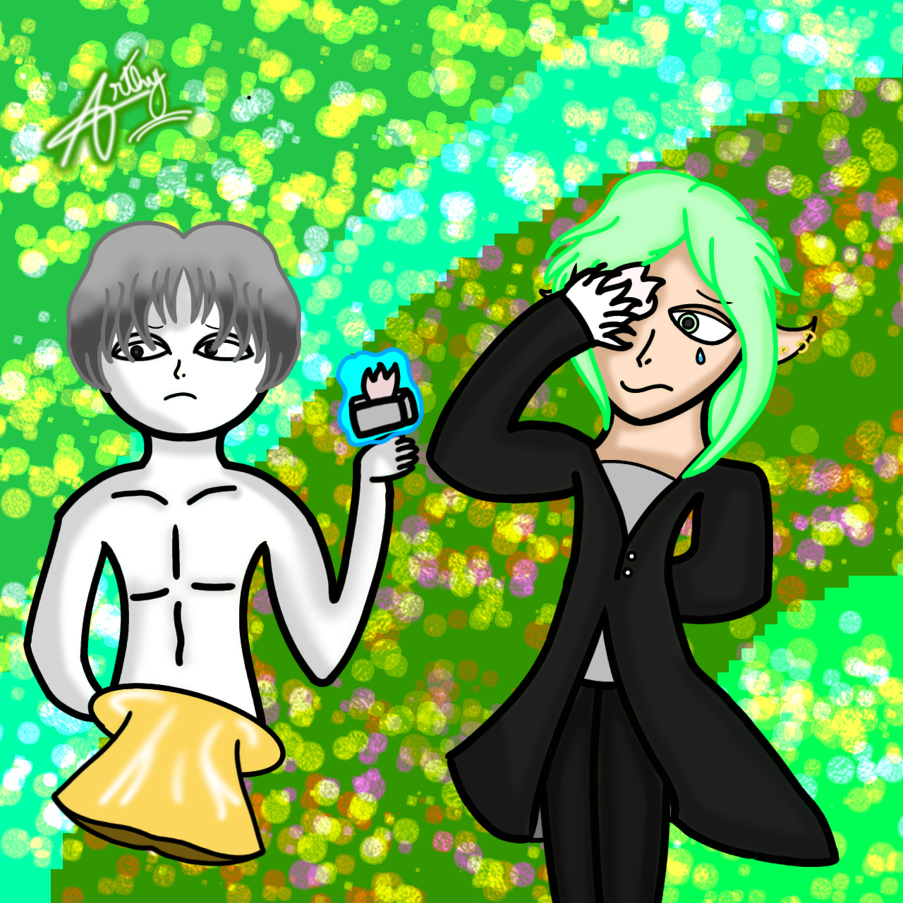 tom and bob - ibisPaint