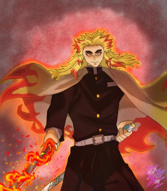 Rengoku Kyojuro FanArt - ibisPaint