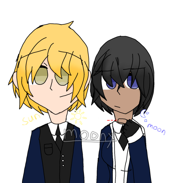 sun and moon - ibisPaint