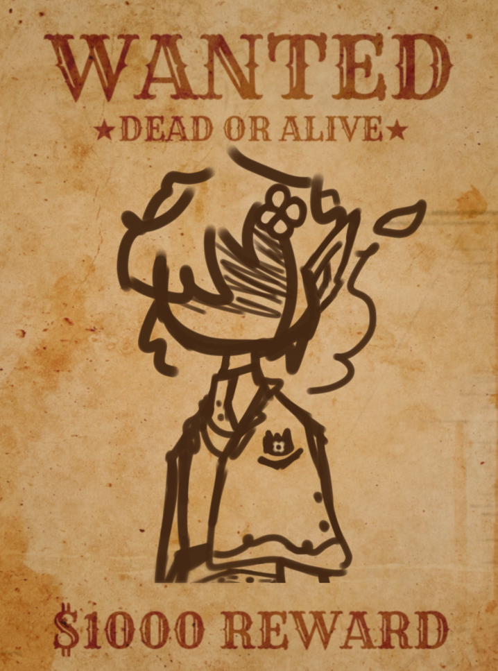 Alias wanted poster ^^ - ibisPaint