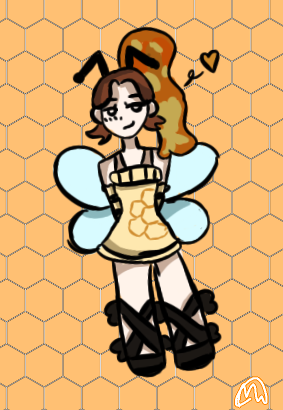 bees bees bees I ️ 🐝 - ibisPaint