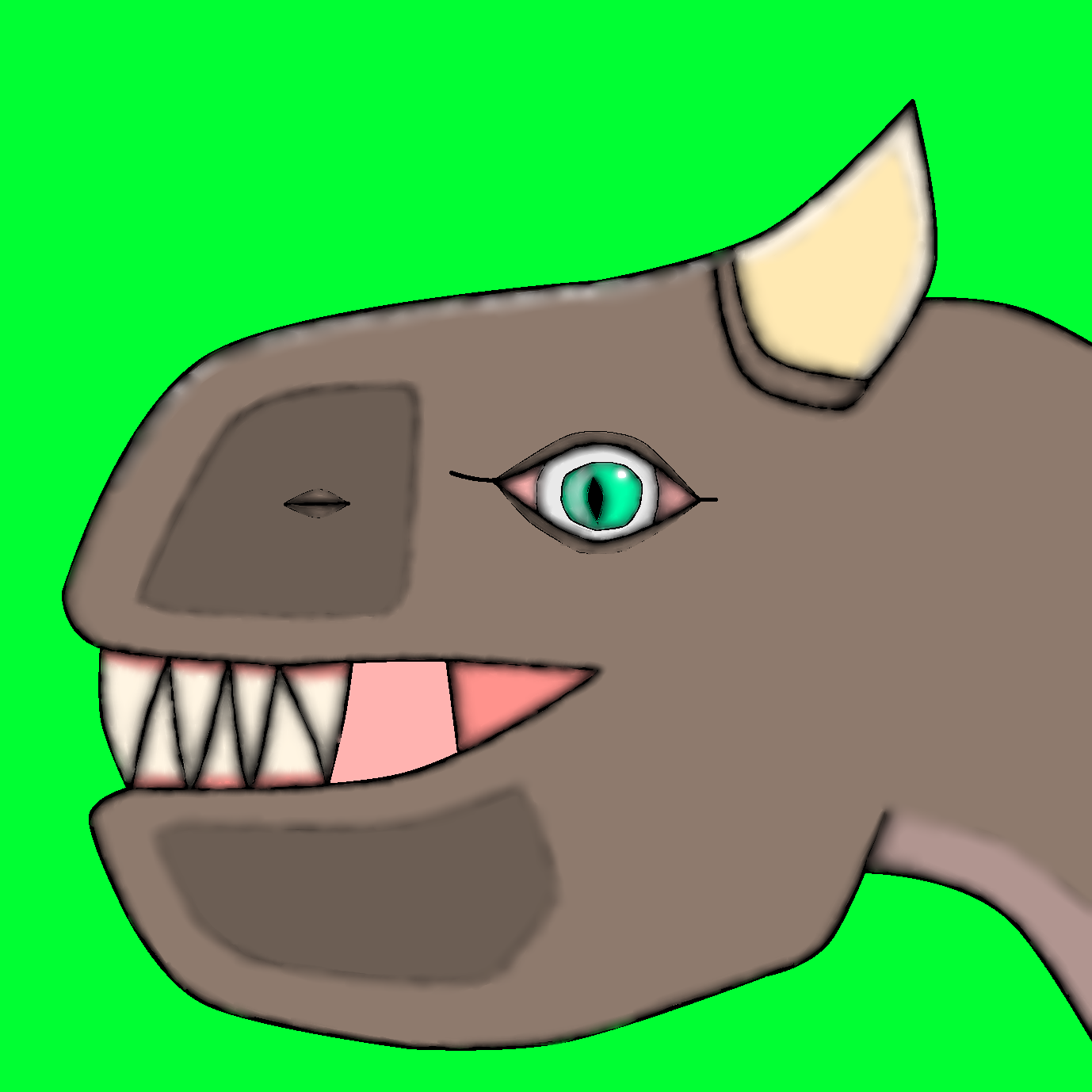 Strange creatures Brachysaurus - ibisPaint