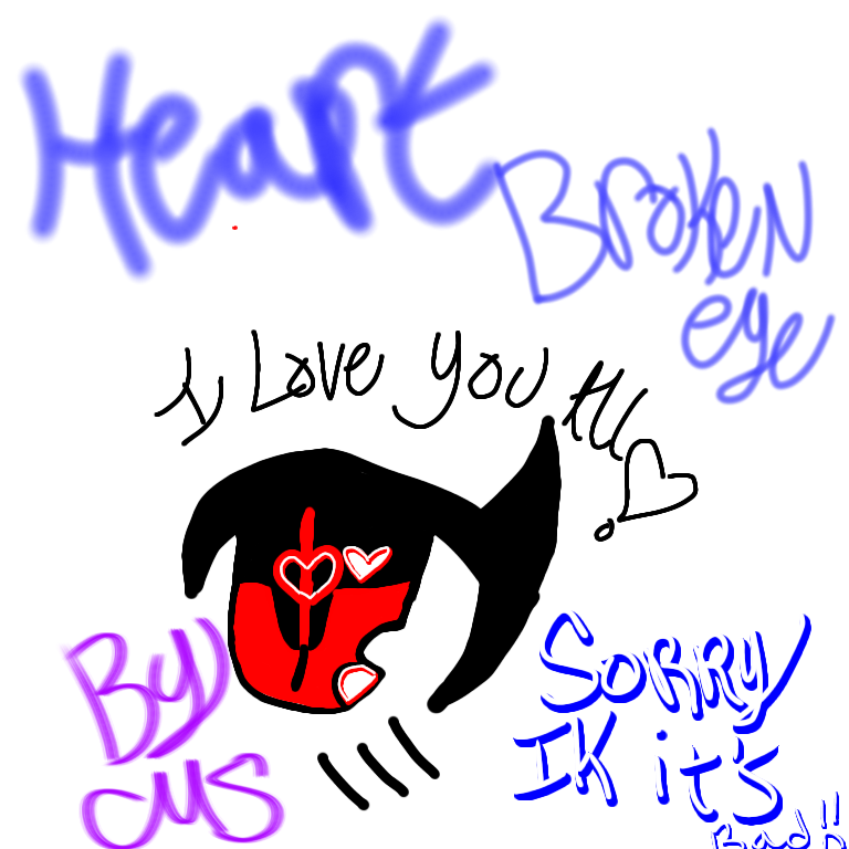 HeartBroken Eye(Old)!!! - ibisPaint