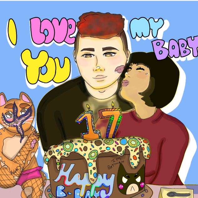 my boyfriends sweet 17 - ibisPaint