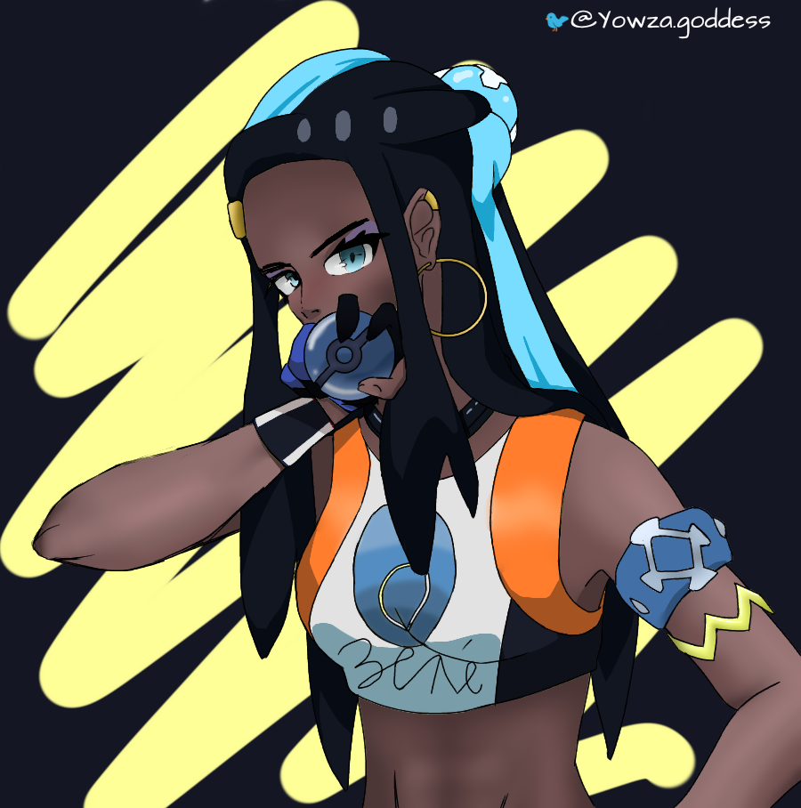 Nessa (Pokemon SwSh) - ibisPaint