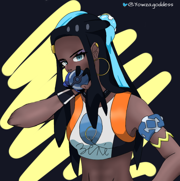 Nessa (Pokemon SwSh) - ibisPaint