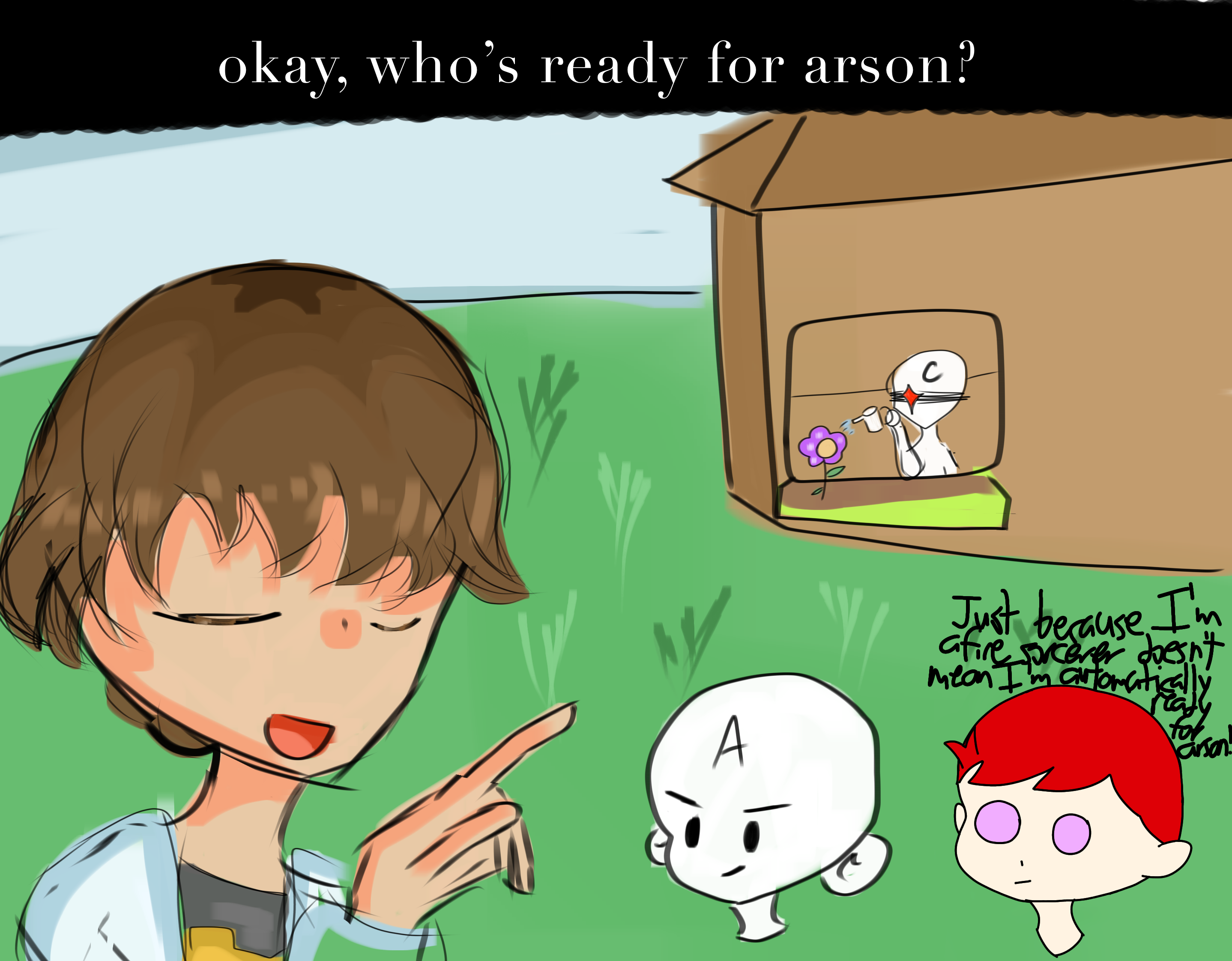 Arson - A Collab - ibisPaint