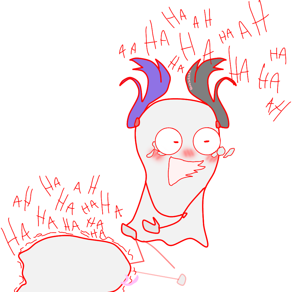 ghostie laughing - ibisPaint