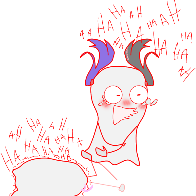 ghostie laughing - ibisPaint