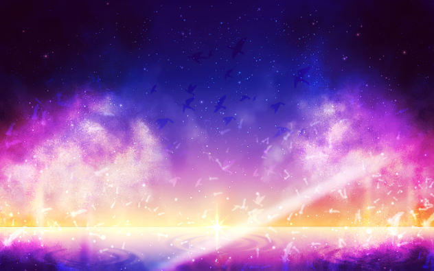 Sunset Forest - ibisPaint