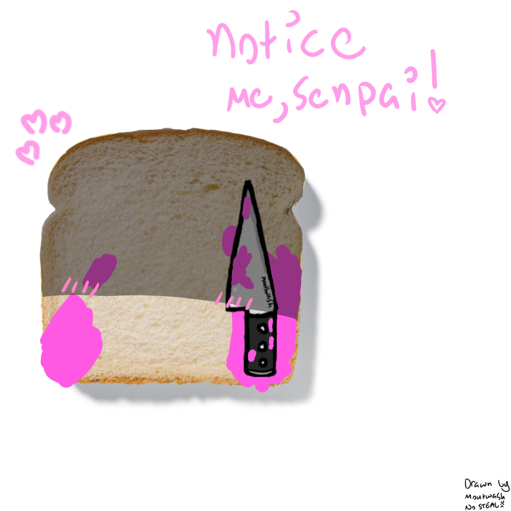Yandere bread - ibisPaint