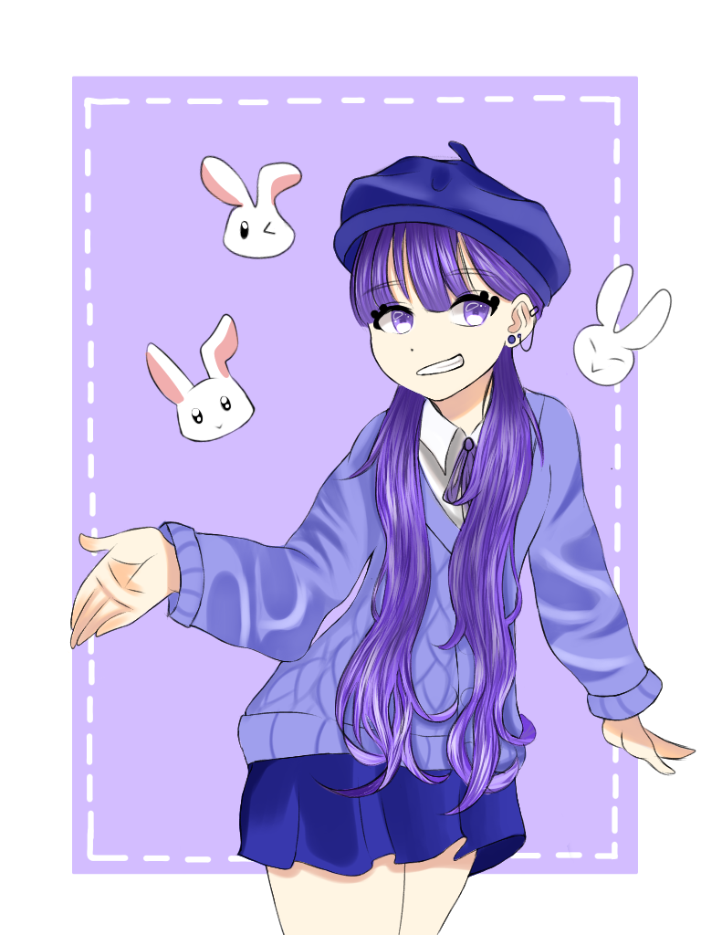 violet girl - ibisPaint