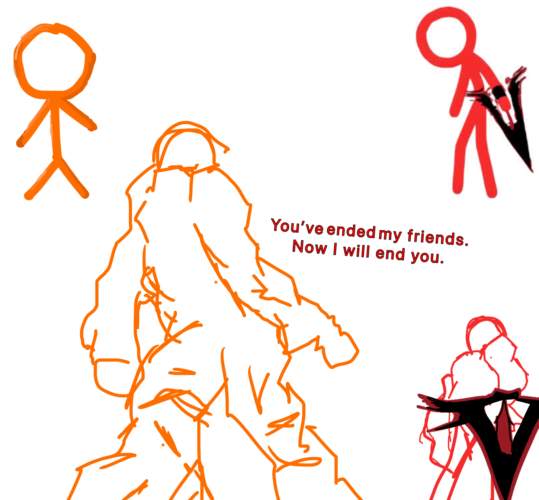 The second coming vs Dark lord - ibisPaint