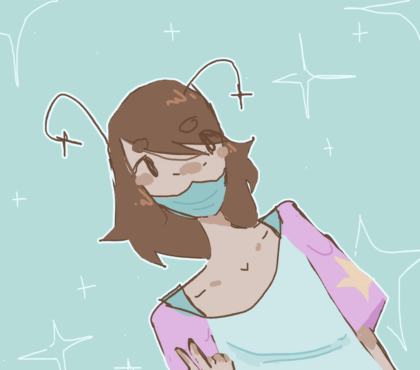 Fully finished drawing. - ibisPaint