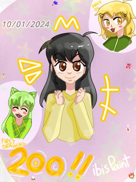 200TH POST ON IBIS - ibisPaint