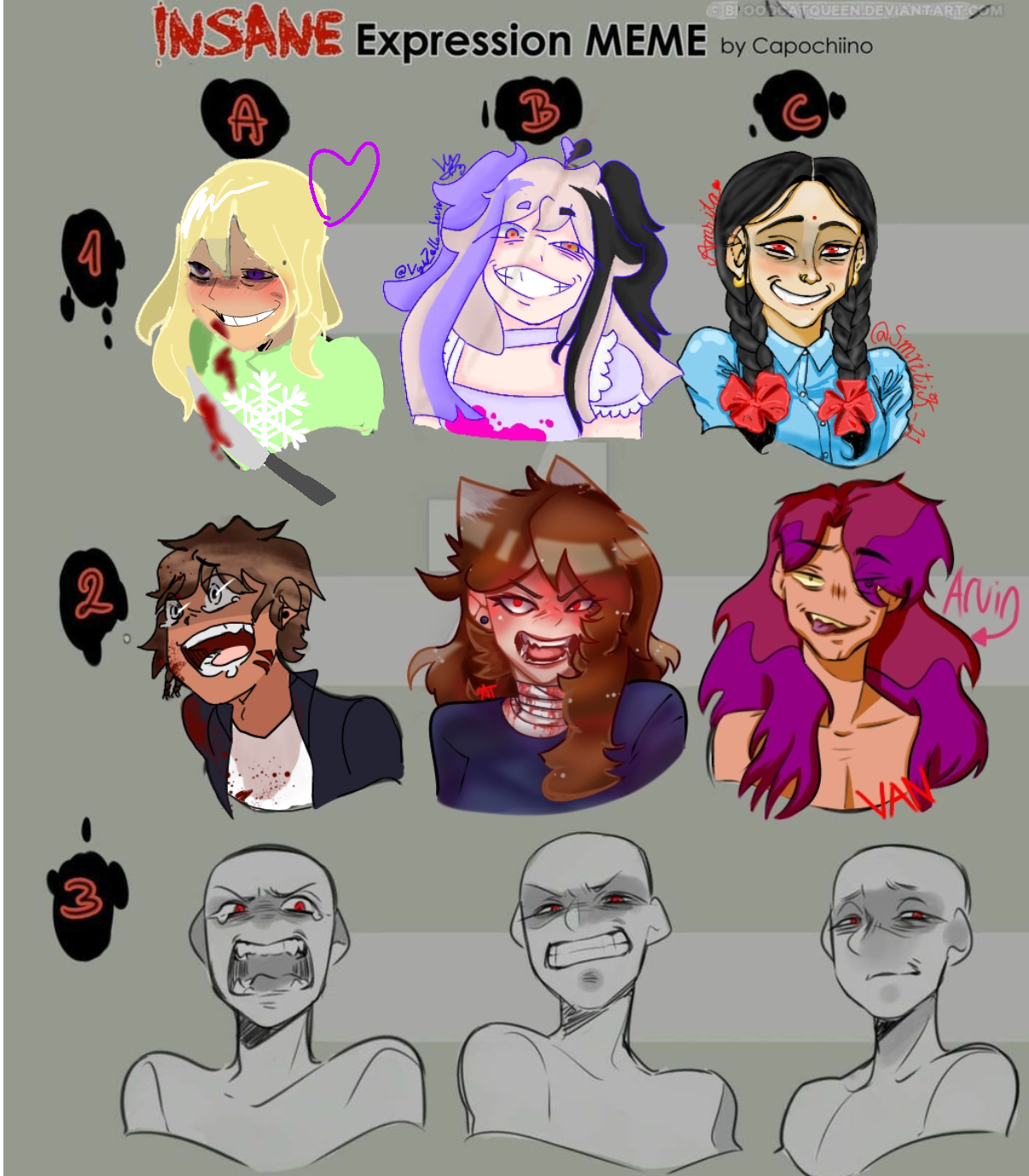 Insane expression colab - ibisPaint