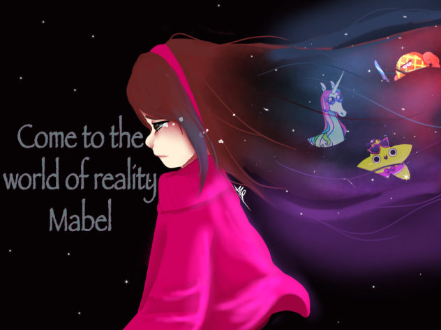 Come to the world of reality Mabel - ibisPaint