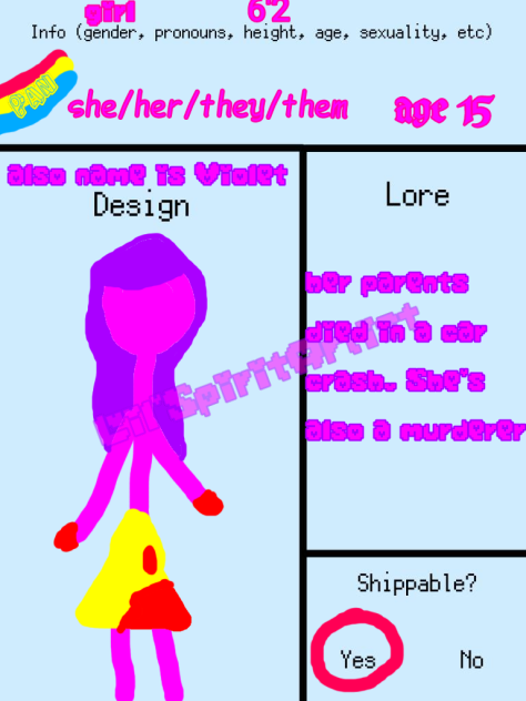 Character Sheet - ibisPaint