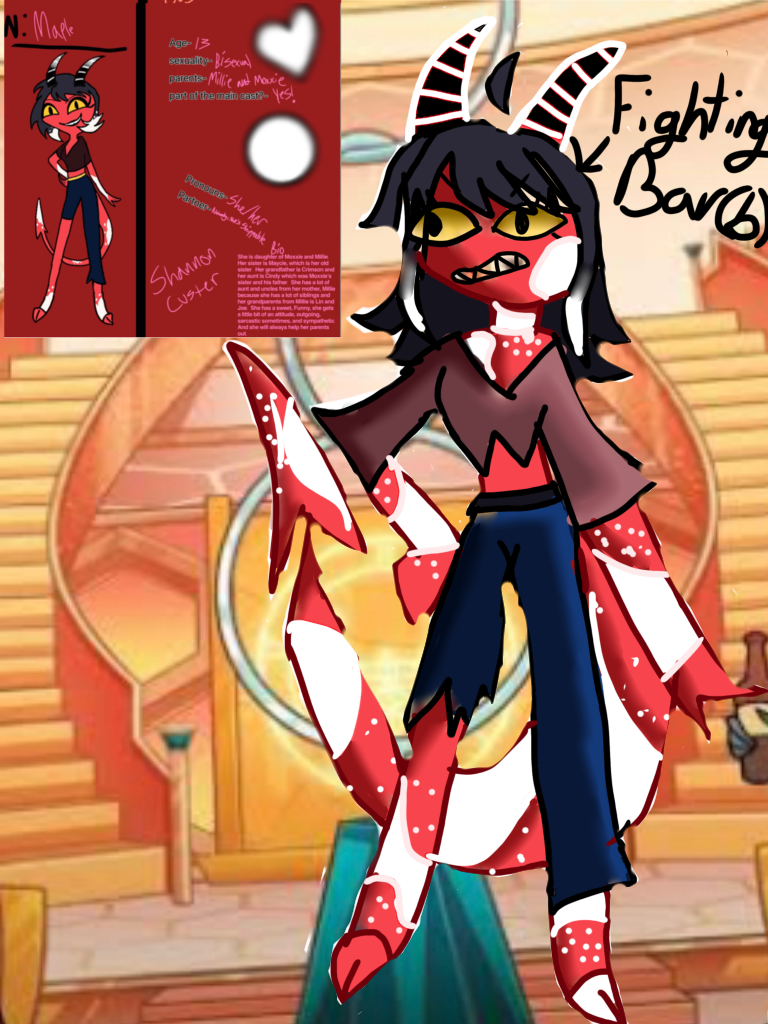 Maple Fan-art (for Shannon) Helluva boss - ibisPaint