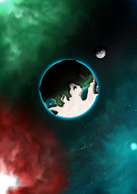 Dead planet to habitable planets! - ibisPaint