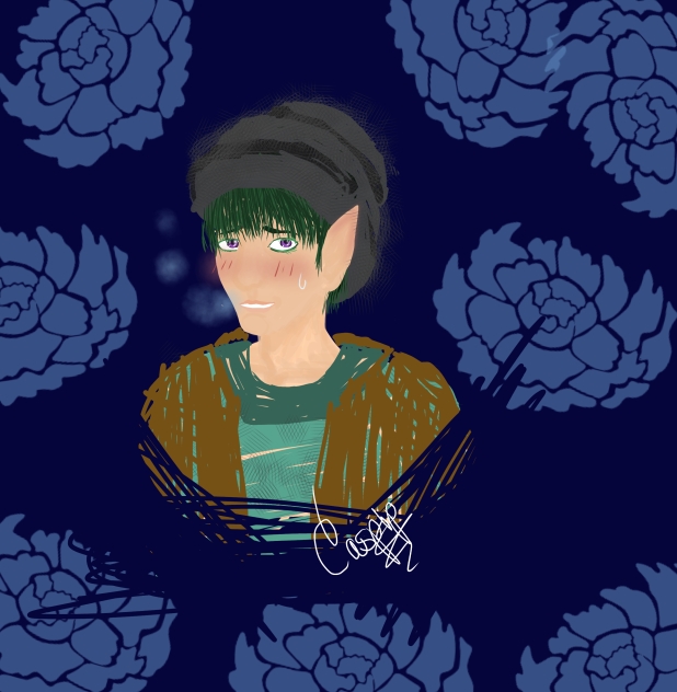 Blushing Fae - ibisPaint