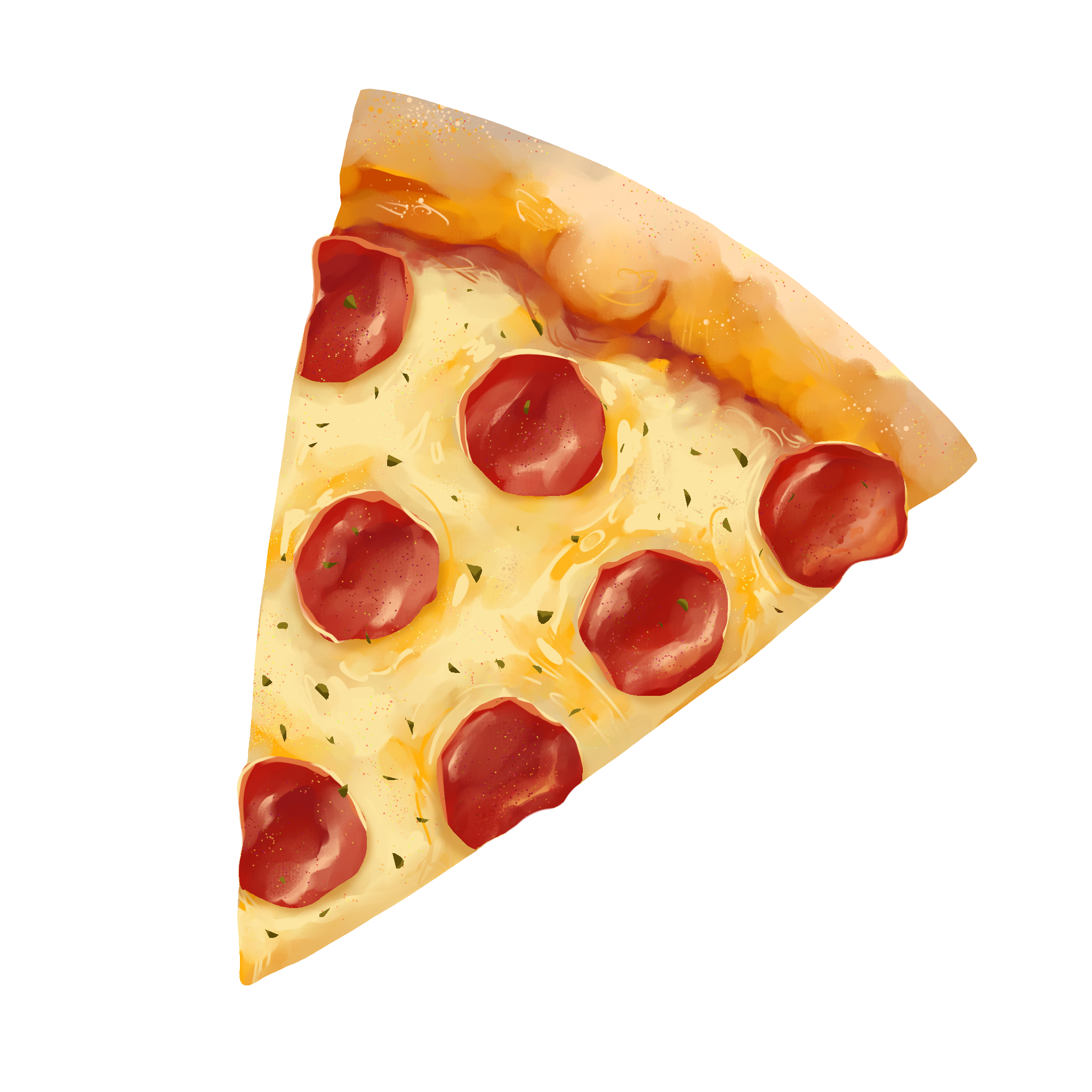 Pizza slice - ibisPaint
