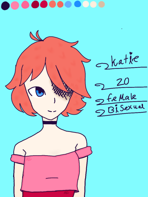 katiy new oc - ibisPaint