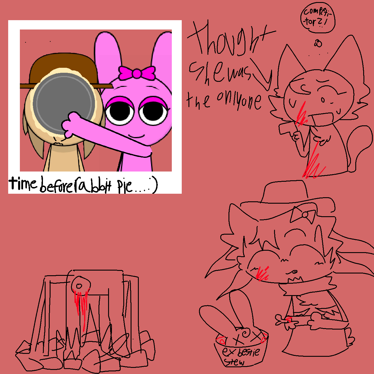 Rabbit stew - ibisPaint