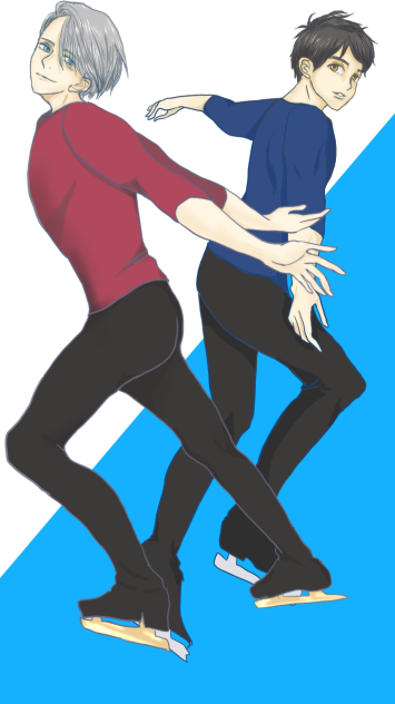 ユーリon ice初めて見た！ - ibisPaint