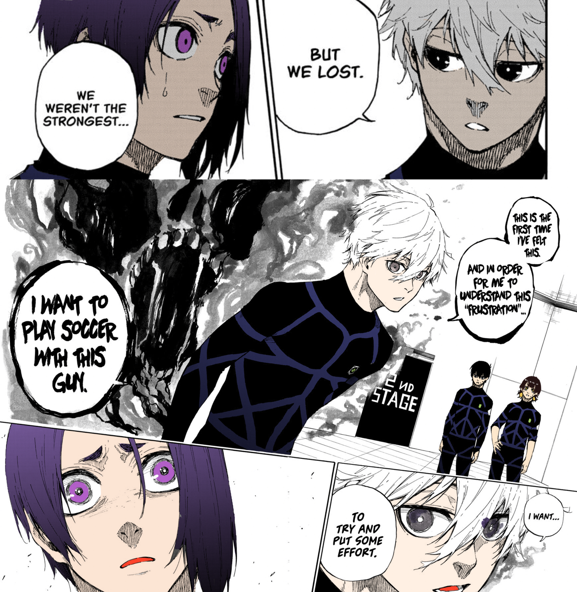 Nagi leaves Reo (Blue Lock) - ibisPaint