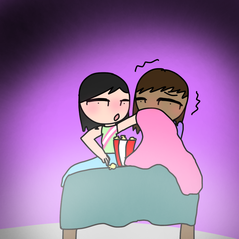 Horror movie 🍿 - ibisPaint