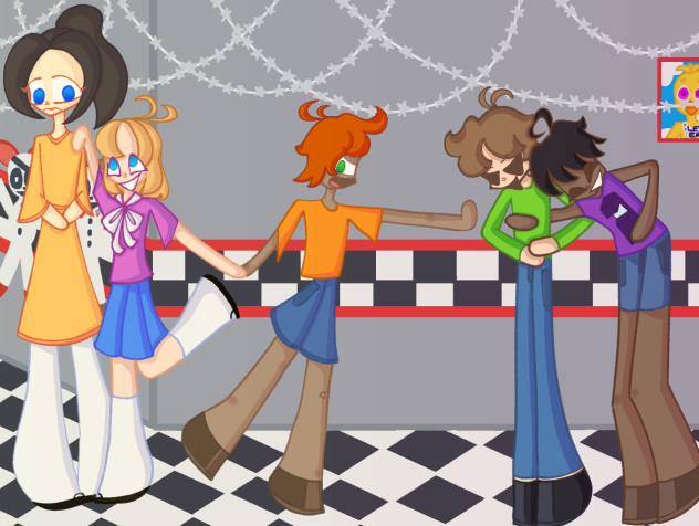 The missing children at the party - ibisPaint