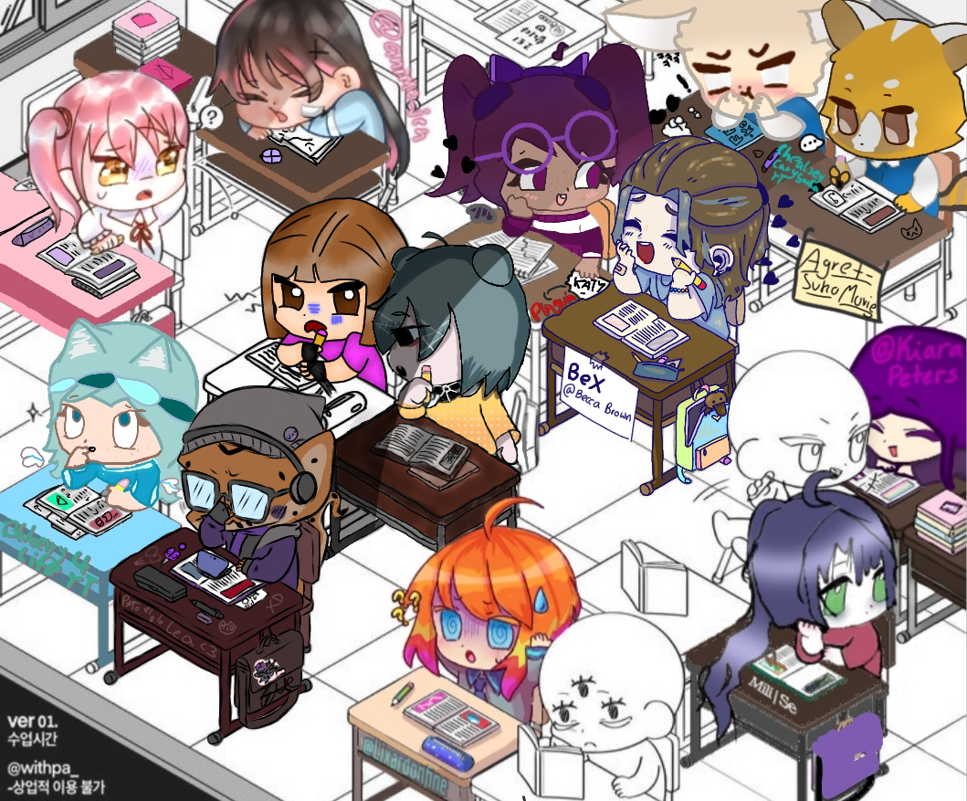 another collab with my cobra oc - ibisPaint