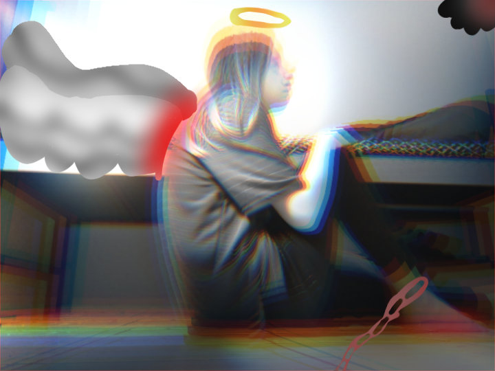 edit of a irl pic of me - ibisPaint