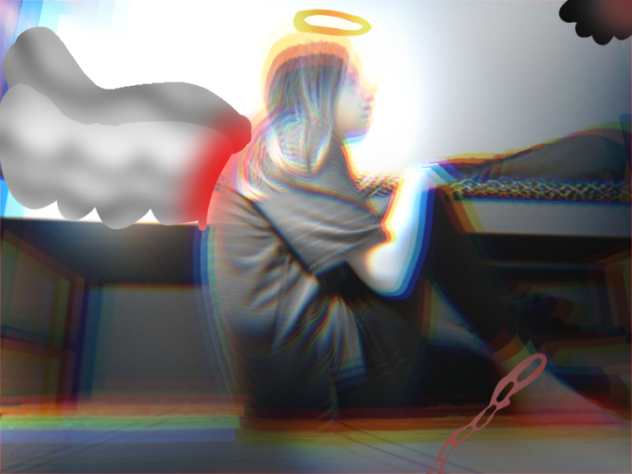 edit of a irl pic of me - ibisPaint